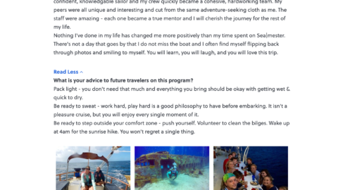 Seamester | Study Abroad + Gap Year Sailing Programs